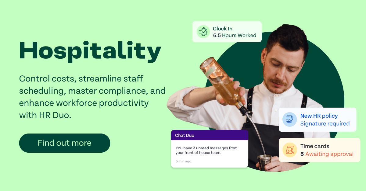 HR and Workforce Management Software for Hospitality